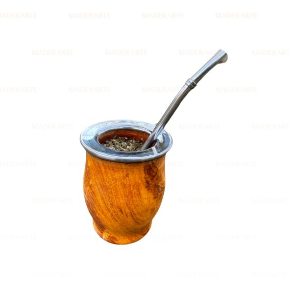 Mate Con Virola de Acero - Maderarte
